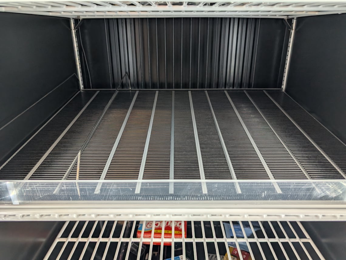 Setting up your roller shelf for optimal product dispensing