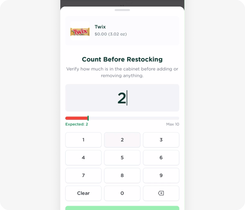 Restocking your Smart Store